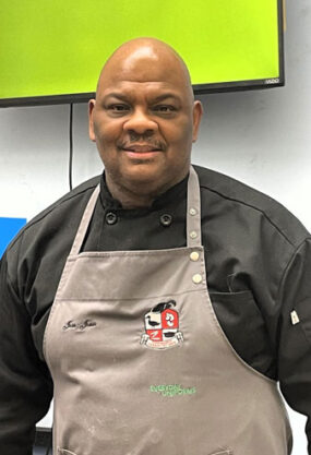 Chef Jesse delights the palates of library attendees at Kwanzaa celebration